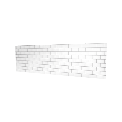 Bellessi 1220mm x 2000mm x 4mm Motiv Polymer Splashback - Subway Tile ...