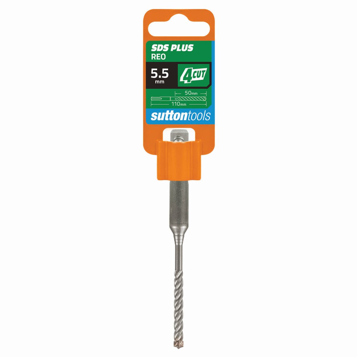 Sutton Tools 5.5 x 110mm 4 Cut SDS Plus Masonry Drill Bit - Bunnings ...