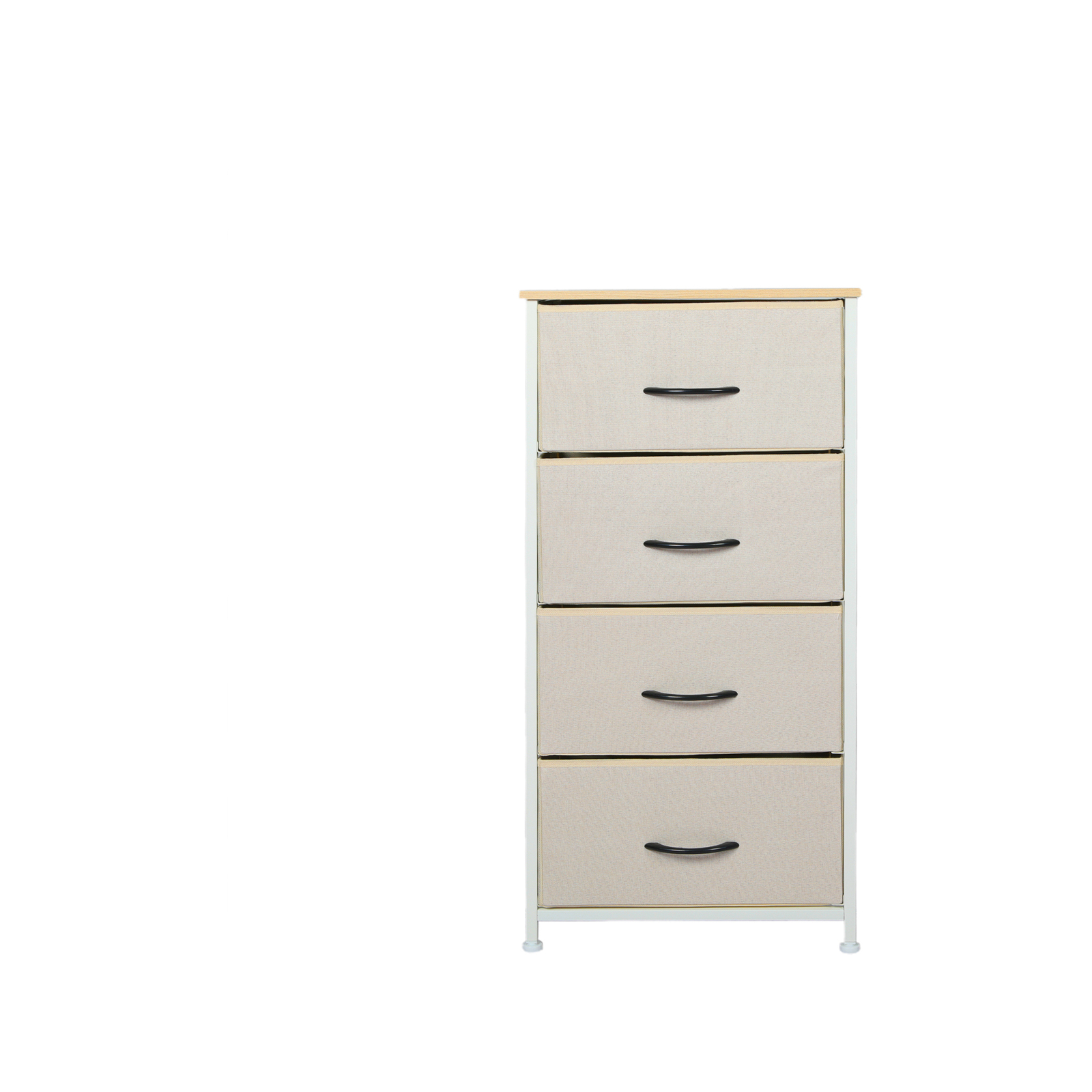 Levede 4 Chest of Drawers Storage Cabinet Beige - Bunnings Australia