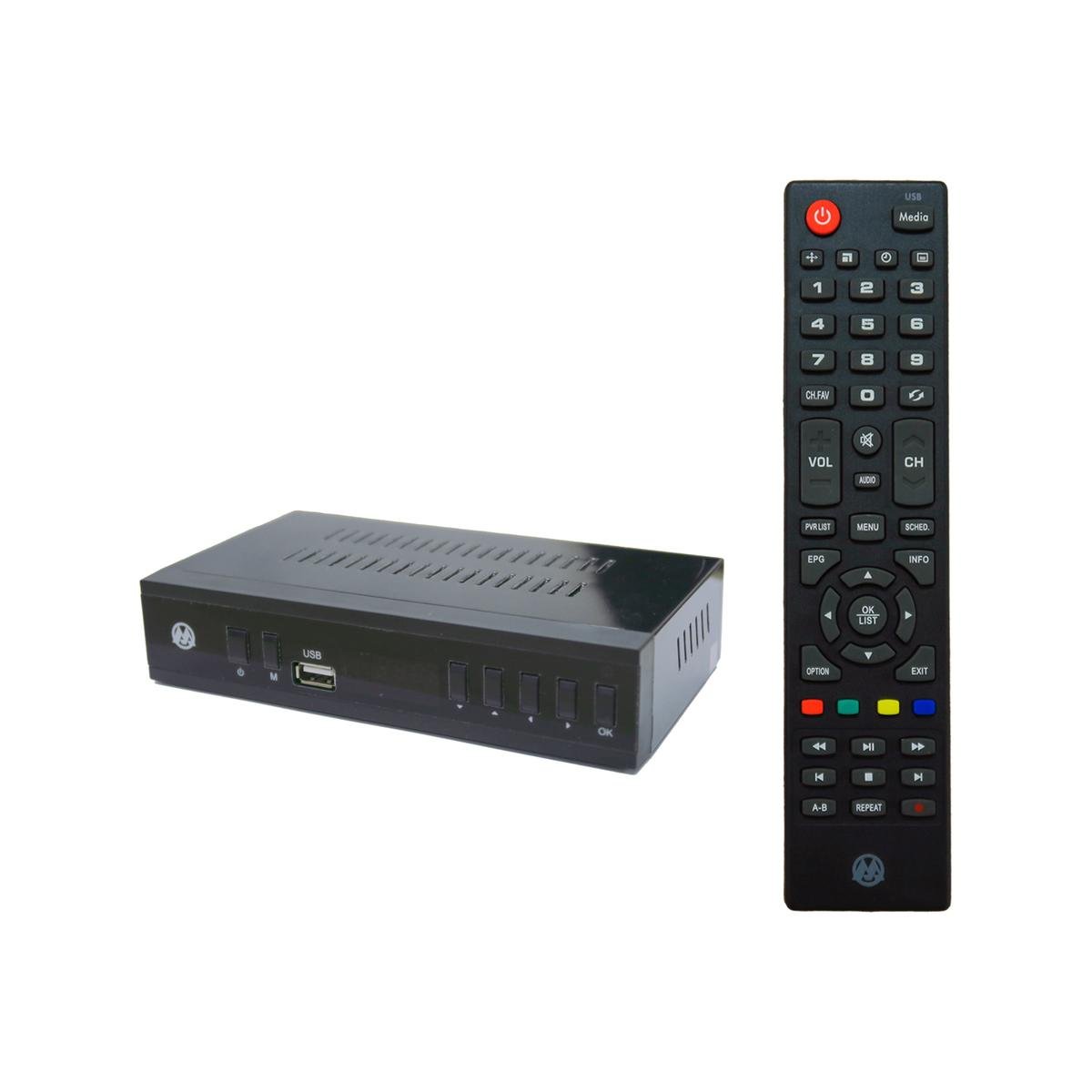 AOA HDB860 FHD DVB-T2 H.265 PVR Media Play Set Top Box for NEW AU DTV ...