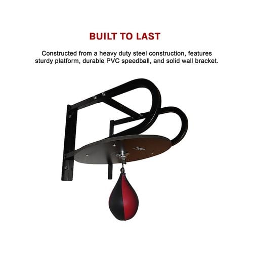 RTM Speedball with Wall Frame Boxing Punching Bag - Bunnings Australia