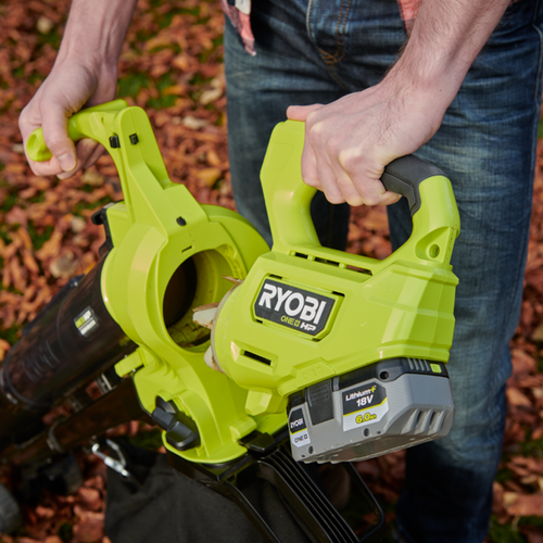 Ryobi ONE+ 18V 6.0Ah HP Garden Vacuum And Sweeper Kit - R18XBLV26 ...