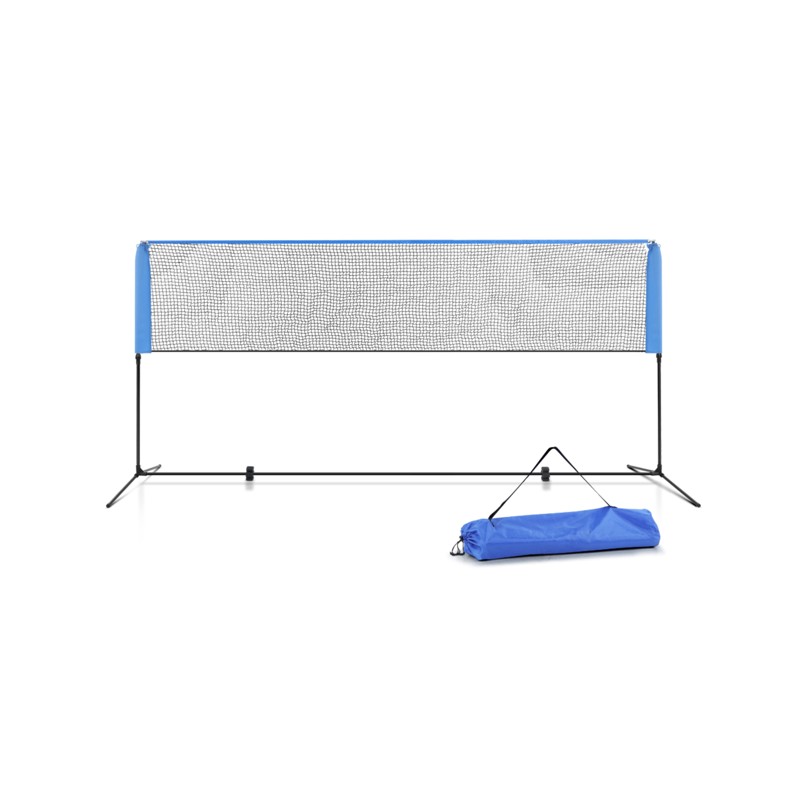 Everfit Tennis Net Stand Badminton Volleyball 4M Blue - Bunnings Australia