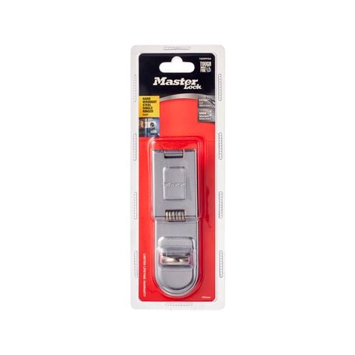 Master Lock 160mm Single Hinged Hasp and Staple - Bunnings Australia