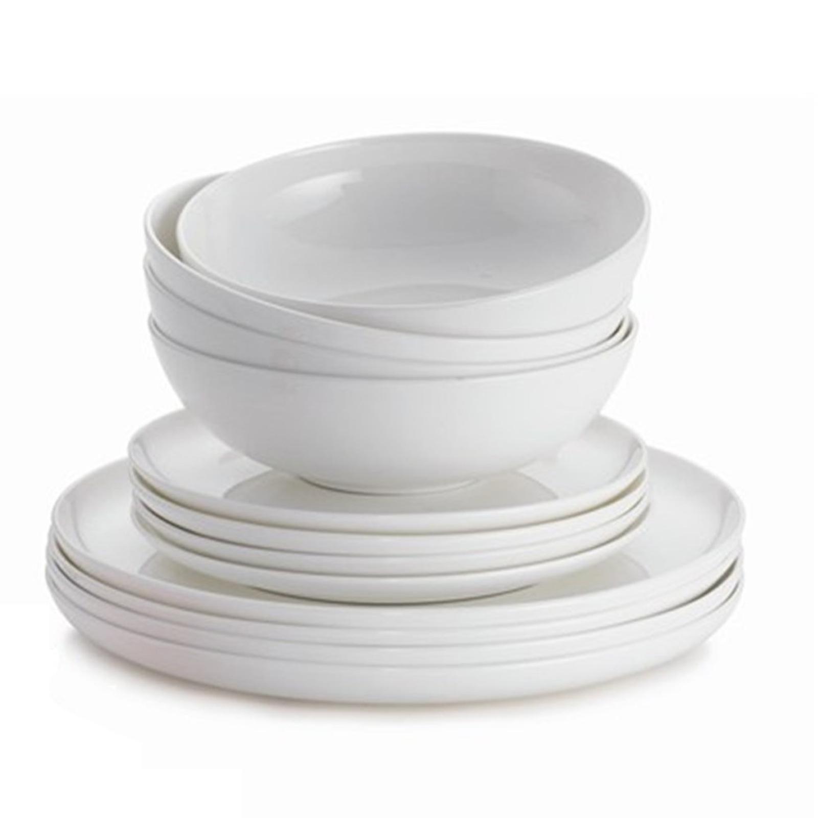 Alex Liddy Aquis 12 Piece Coupe Dinner Set - Bunnings Australia