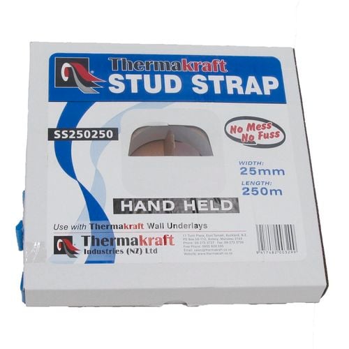 Thermakraft Stud Strap 25mm x 250m Blue - Bunnings New Zealand
