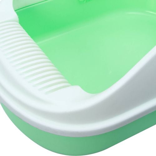 YES4PETS Large Portable Cat Toilet Litter Box Tray with Scoop and Grid ...