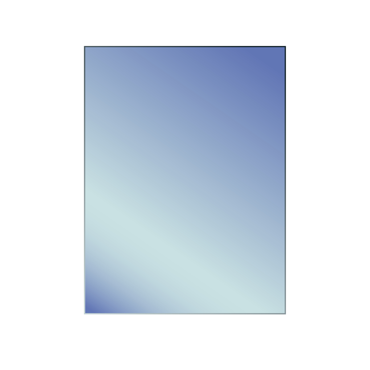 Stein 900 x 1200mm Plain Polished Edge Mirror - Bunnings New Zealand