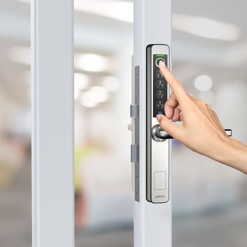Lockly Guard Athena Swing Narrow Stile Smart Lock - Bunnings Australia