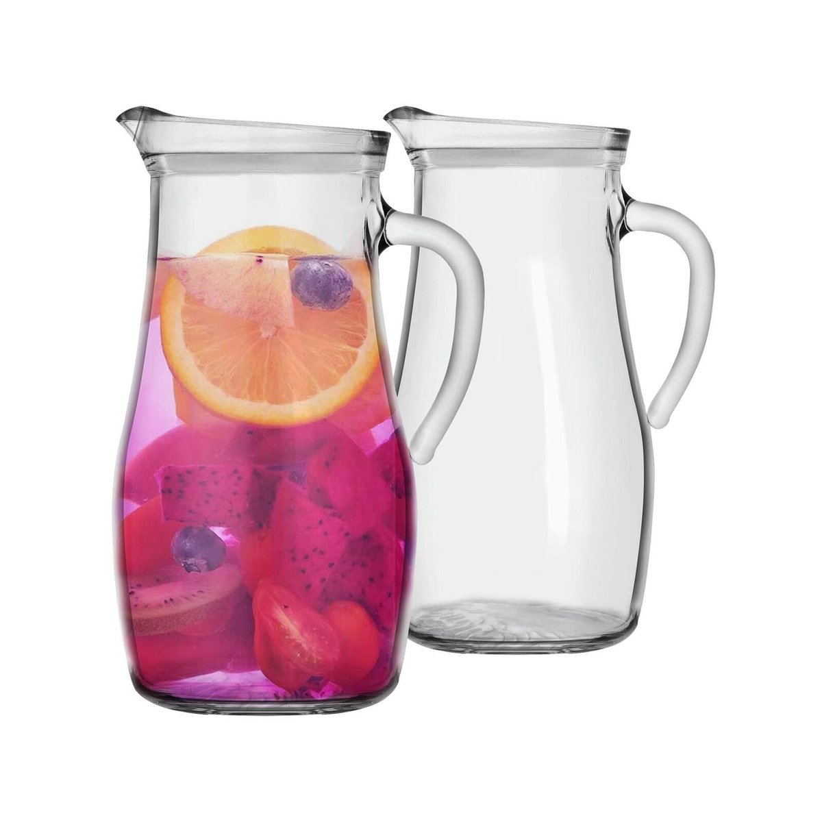 Tallo Glass Water Jugs - 1.8 Litre - Pack of 2 - Bunnings Australia