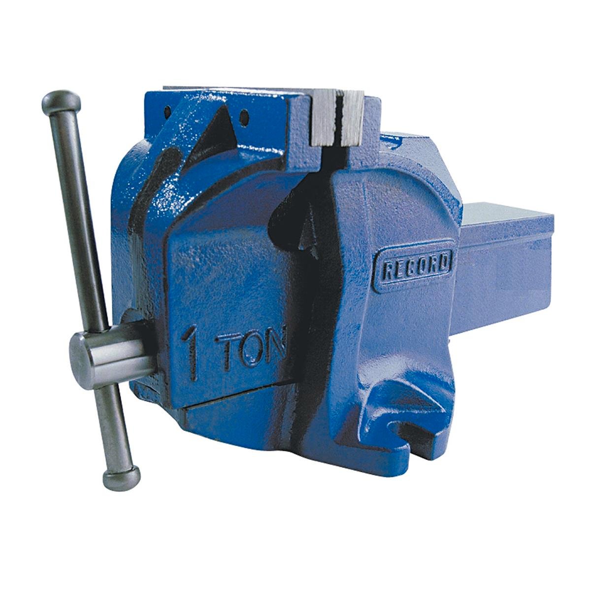 IRWIN 100mm Record Engineers Bench Vice T41211000 - Bunnings Australia