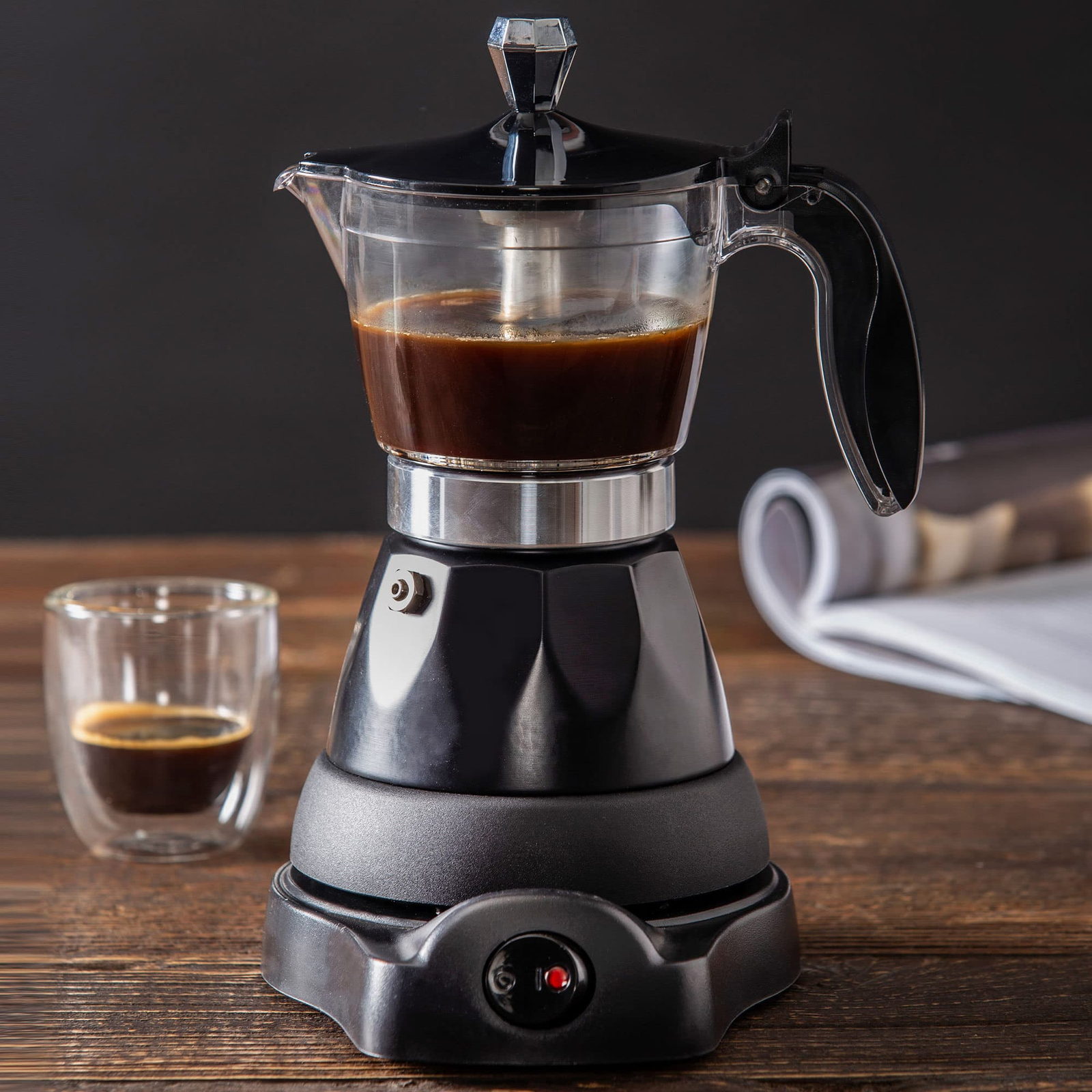 Leaf & Bean Electric Espresso Maker 3 Cup - Bunnings Australia