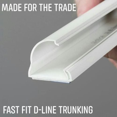 D-Line 3 x 22 x 22mm x 1m Trunking Multi Kit - Bunnings Australia
