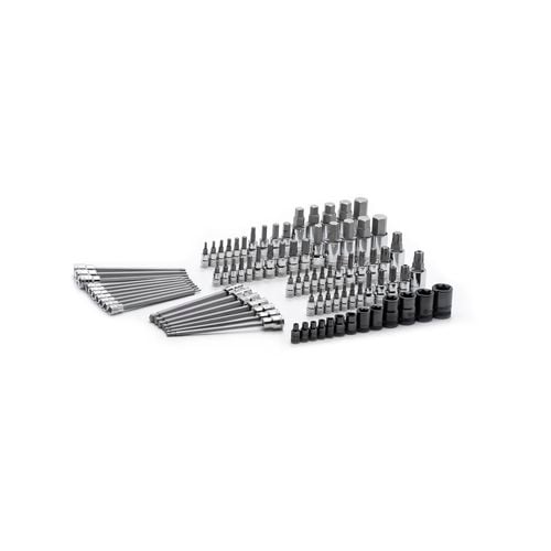 GEARWRENCH 84 Piece 1/4", 3/8" & 1/2" Drive Hex/Ball End Hex/Tamper ...