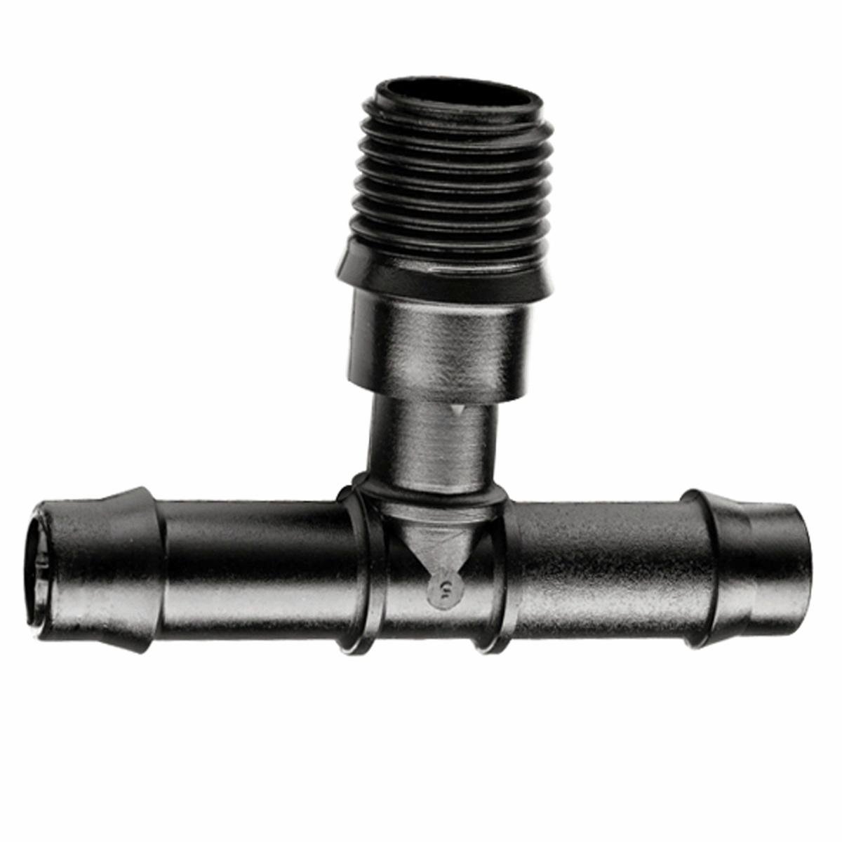 Pope 13mm Barbed x 15mm BSP Threaded Tee - 3 Pack - Bunnings Australia