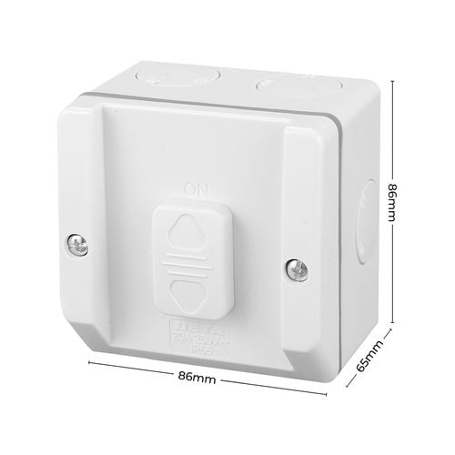 DETA Single Weatherproof Switch - Bunnings Australia
