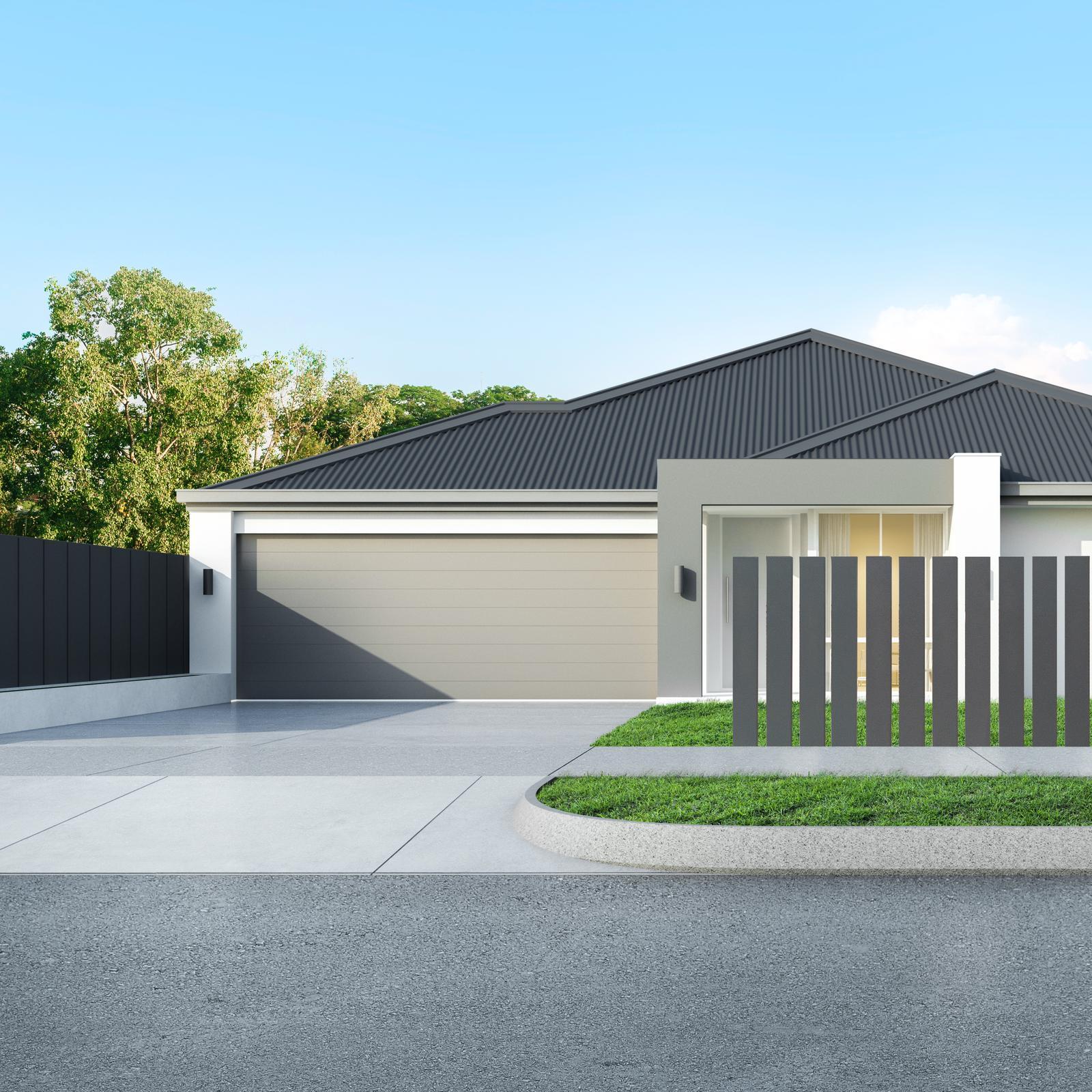Sandleford Black Feature Fencing Baseplate - Bunnings Australia