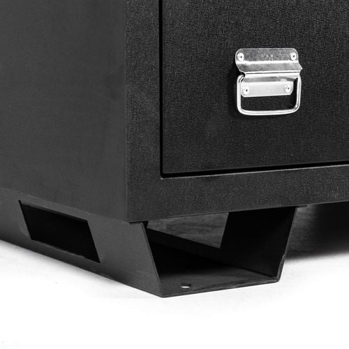 Ultimate Storage Site Box With Angled Lid And Drawer - Bunnings Australia