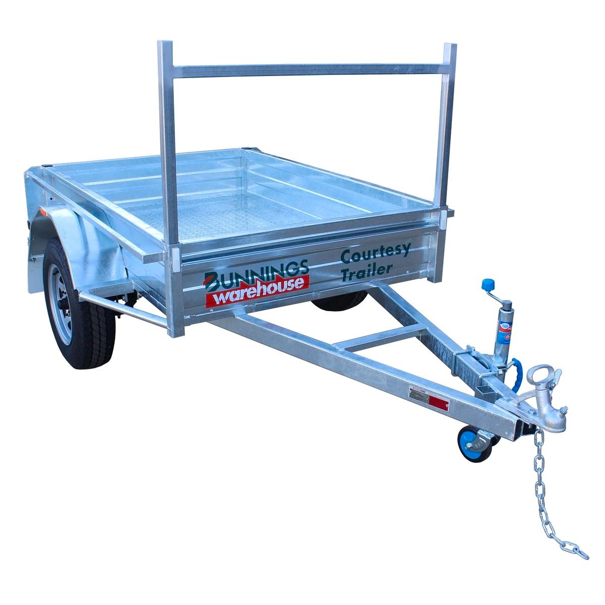 For Hire: 6 x 4 Box Trailer - 7 Days - Bunnings Australia