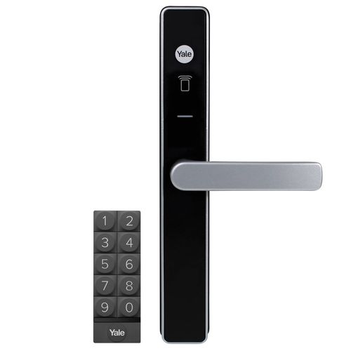 Yale Silver Unity Security Screen Door Lock with Keypad - Bunnings ...