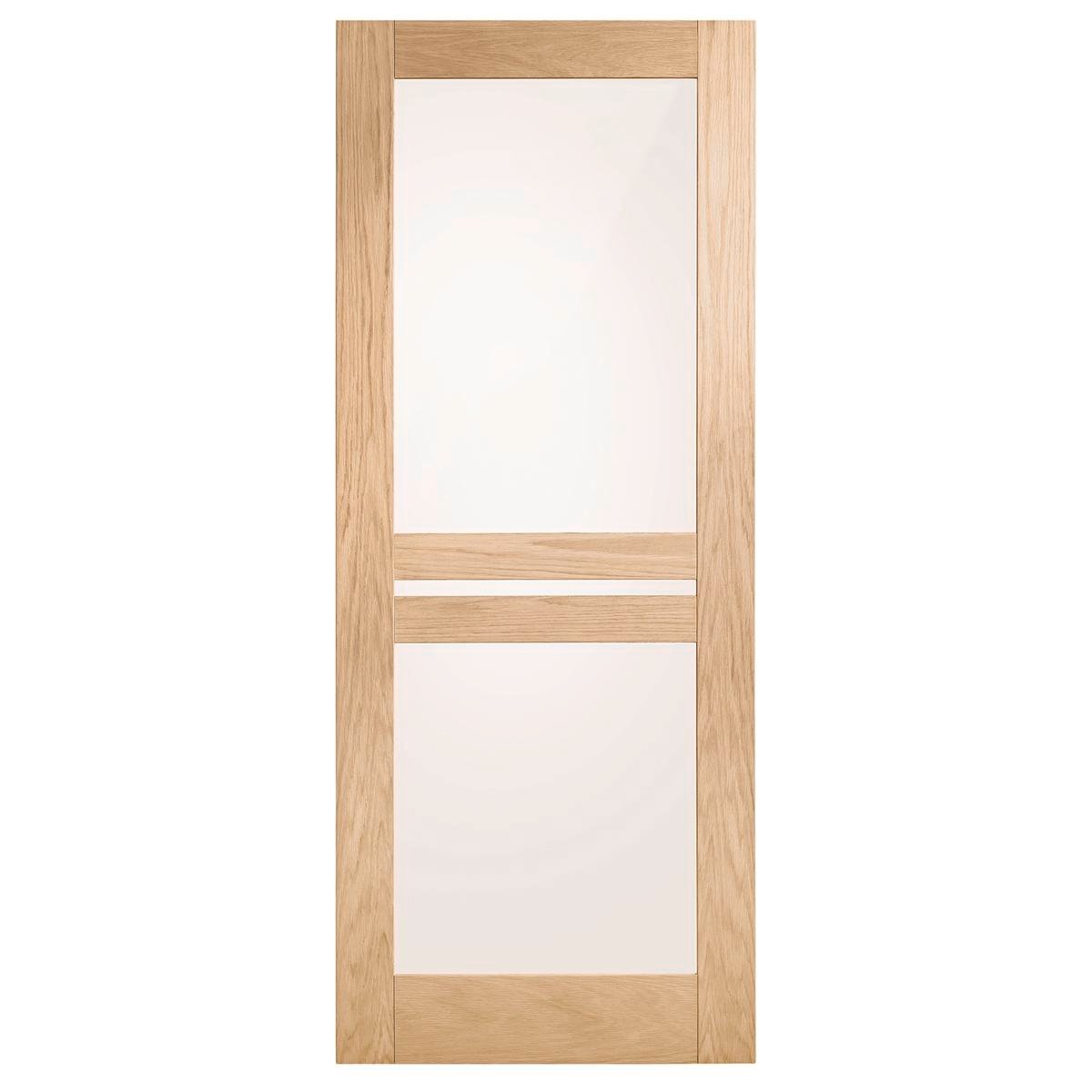 Corinthian Moda Translucent Glass White Oak Internal Door AMODG9 ...