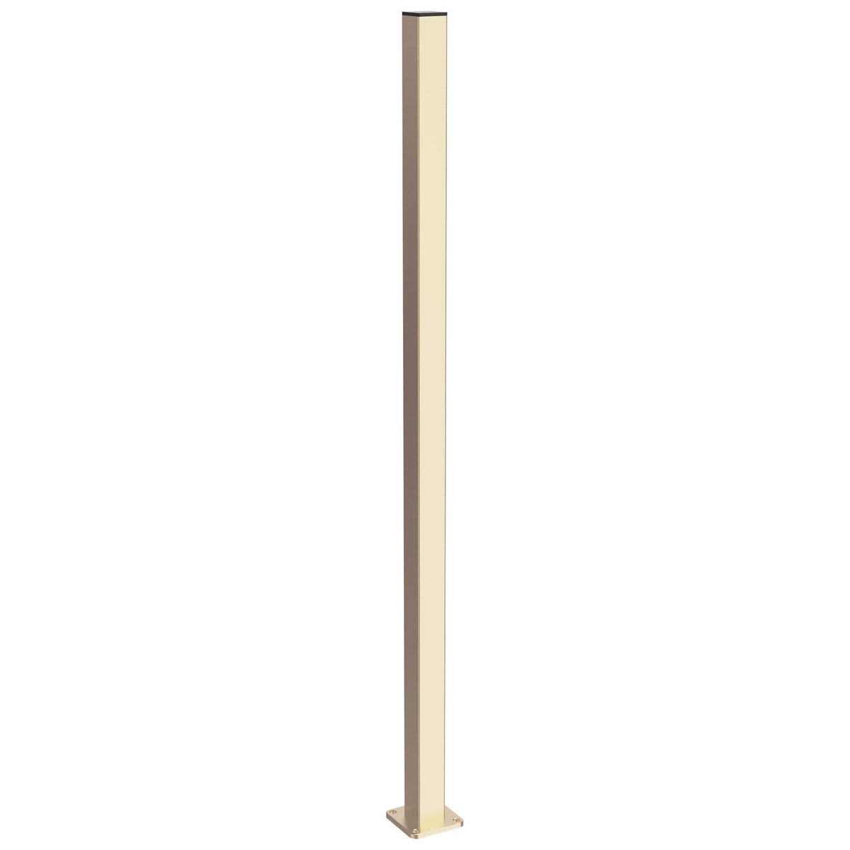 ProtectorAl 50 x 50 x 1600mm Primrose Aluminium Pool And Garden Flanged ...