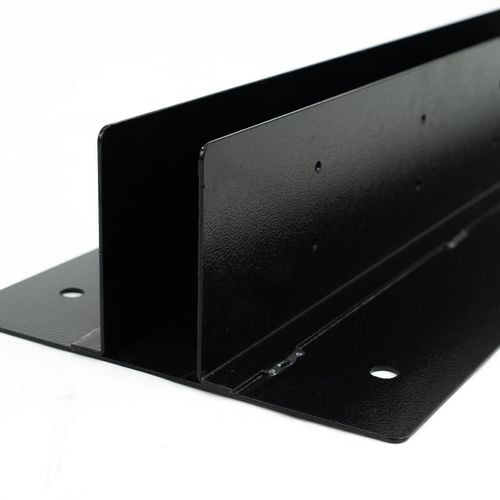 Sandleford Black Feature Fencing Baseplate - Bunnings Australia