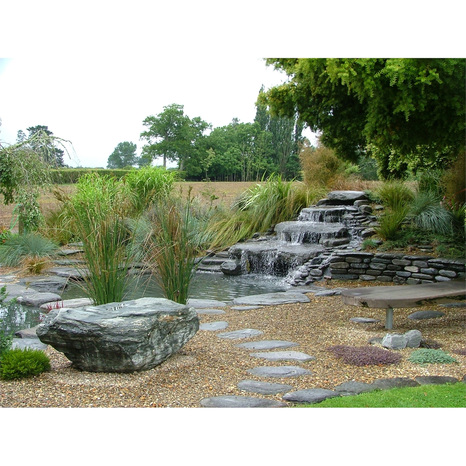 WestStone 30 - 50cm Natural Schist Stepping Stone - Bunnings Australia