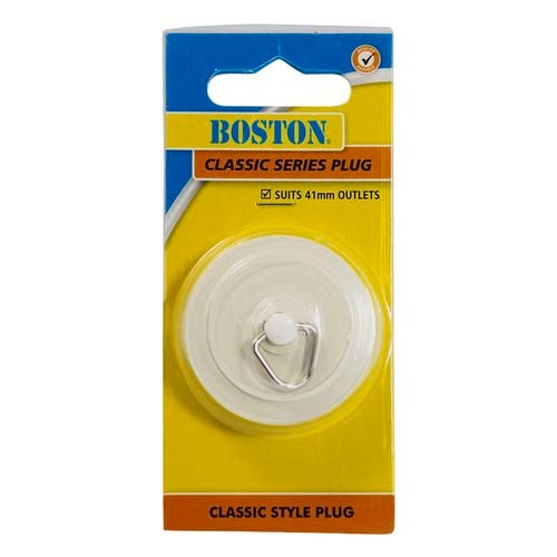 BOSTON 41mm White Classic Series Plug - Bunnings New Zealand