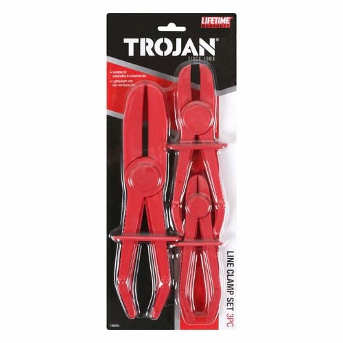Trojan 3 Piece Line Clamp Set - Bunnings Australia