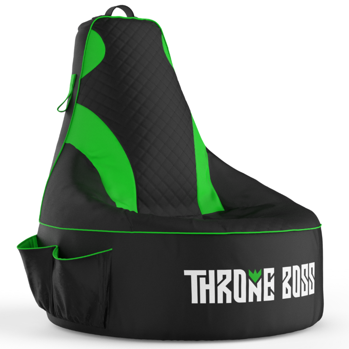 Throne Boss Adult Green Gaming Bean Bag Chair - Bunnings Australia