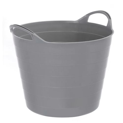 Ezy Storage 42L Assorted Colour Round Flexi Storage Tubs - Bunnings ...