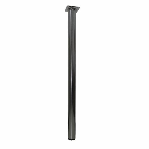 Adoored 40 x 710mm Brushed Nickel Adjustable Metal Furniture Leg ...