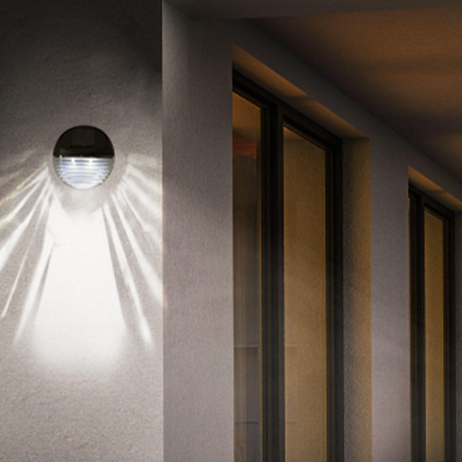 Click 11cm Taurus Solar LED Wall Light - Bunnings New Zealand