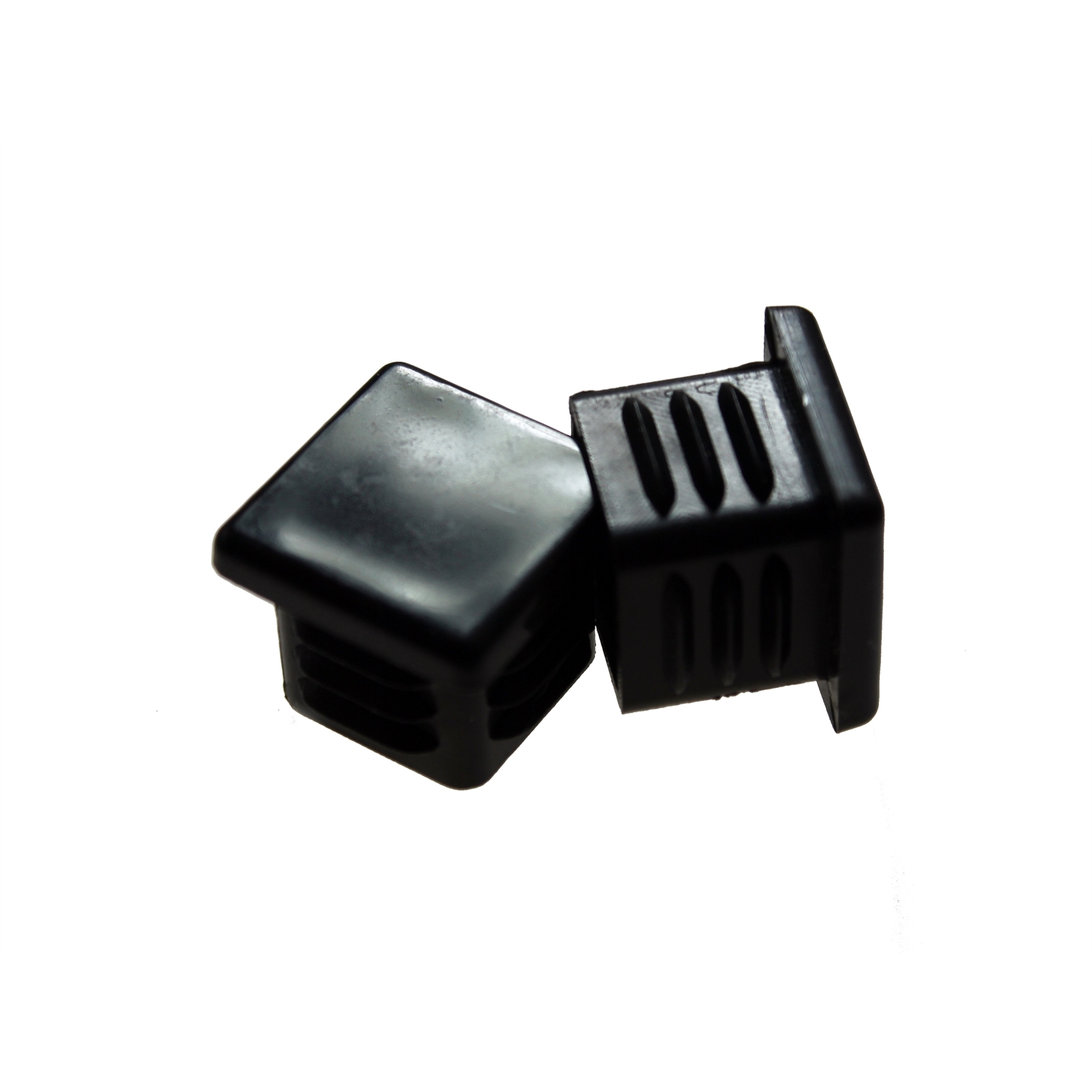 Surface Gard 19mm Black Square Plastic Internal Chair Tip - 4 Pack ...