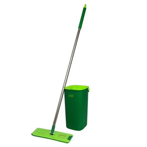 Sabco Rinse n’ Wring Gen 2 Microfibre Mop Set with Bonus Refill ...