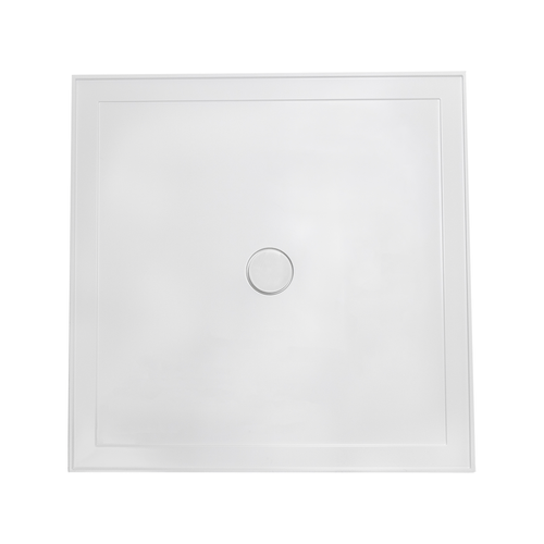 Estilo 900mm x 900mm 4 Lip Centre Rear Outlet Shower Base - Bunnings ...