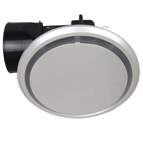 Mercator Novaline II 240mm Large Round Exhaust Fan Silver - Bunnings ...