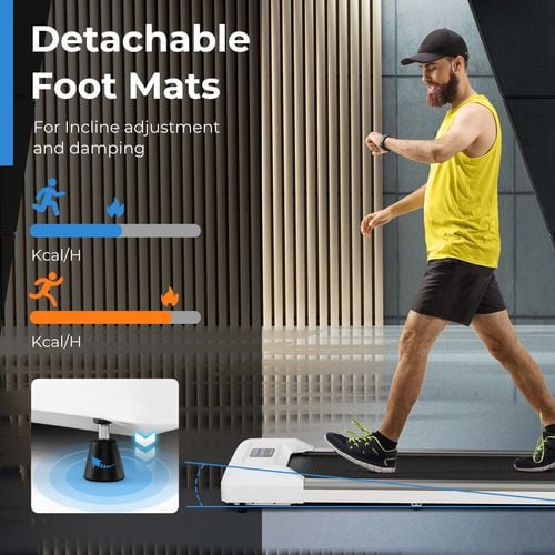 Costway 2.25HP Walking Machine Electric Treadmill Running Machine w/LED ...