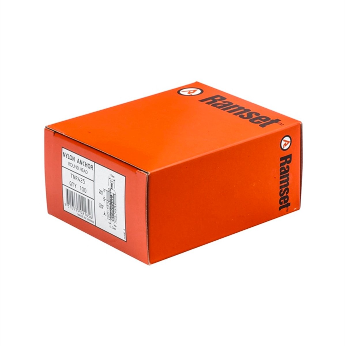Ramset Nylon Round Head Anchor 6.5x25mm 100pk - Bunnings New Zealand