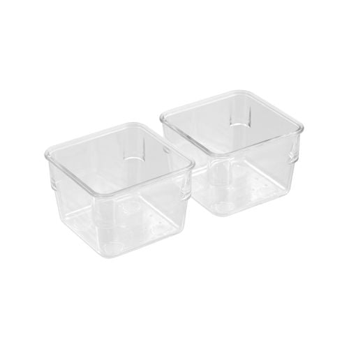 Boxsweden 7.5 x 5.5cm Crystal Mini Storage Tray - 2 Pack - Bunnings ...