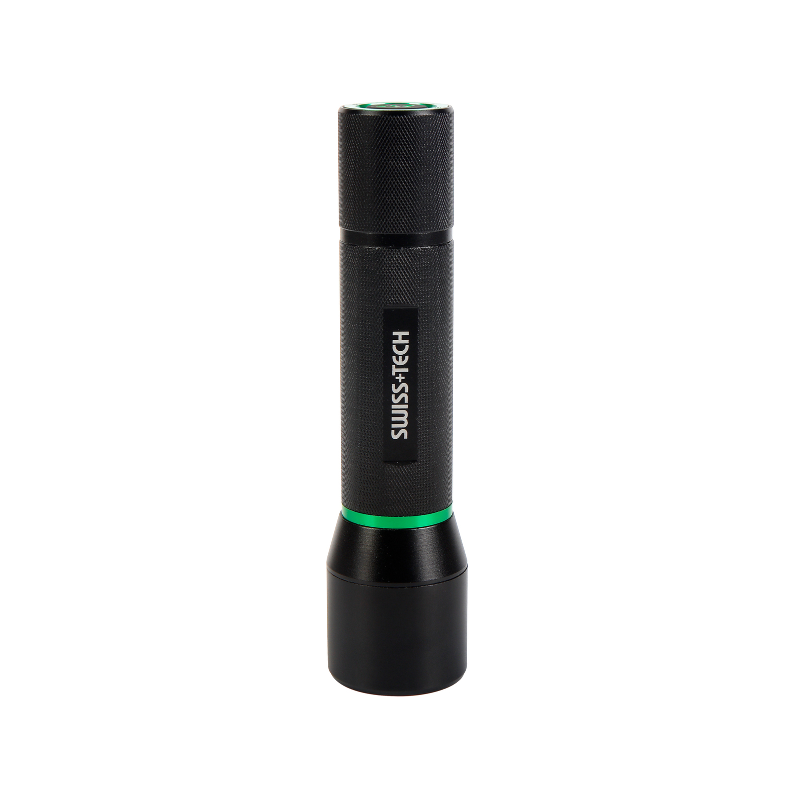 SWISS+TECH 400lm Dual Power Rechargeable Flashlight - Bunnings Australia