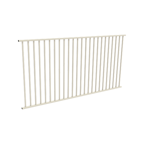 ProtectorAl 2400 x 1200mm Surfmist Aluminium Flat Top Pool Fence Panel ...