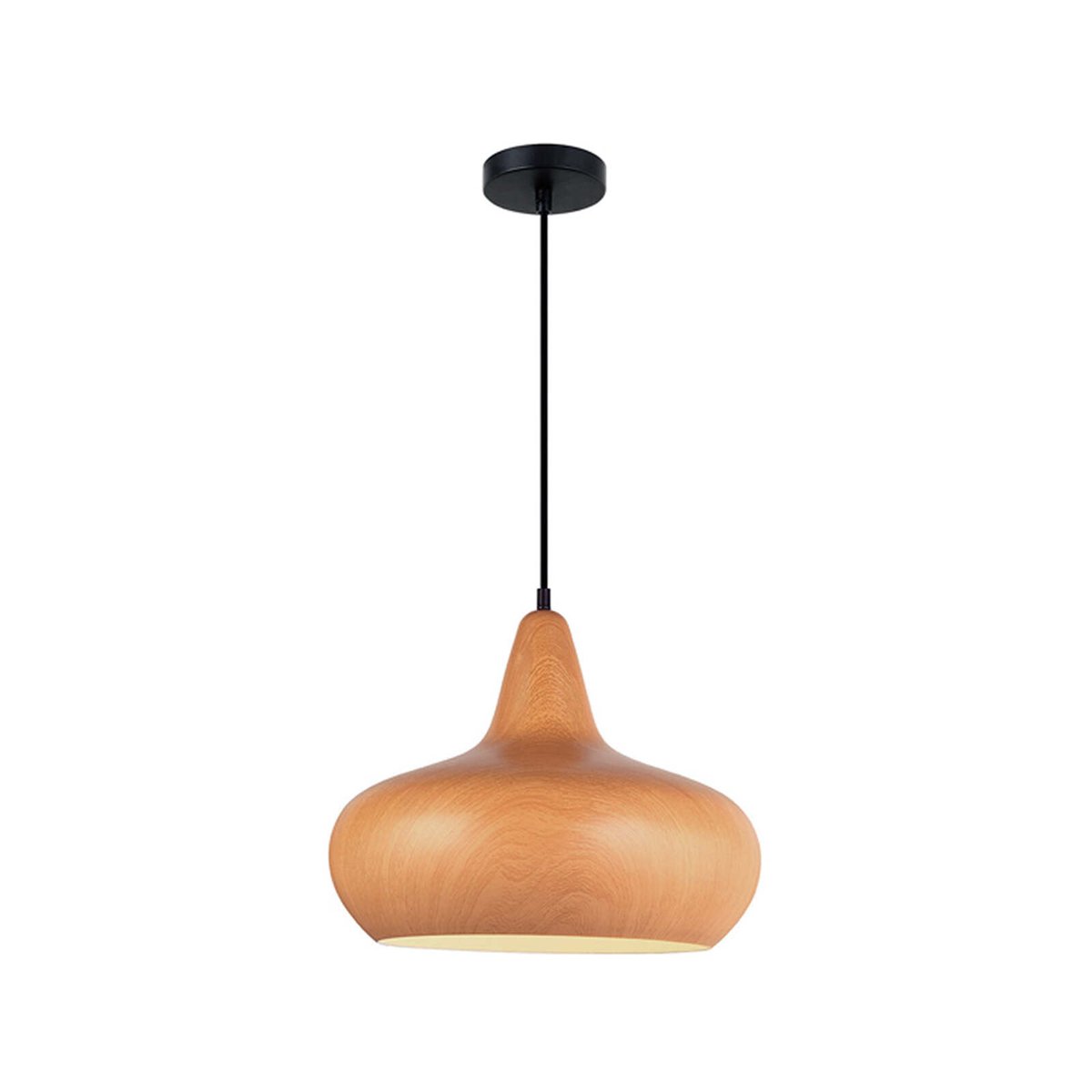 CLA Lighting LIGNA Wine Glass Pendant Light - Cherry Golden Oak ...