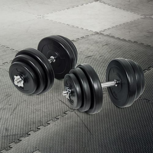 RTM 40KG Dumbbell Adjustable Weight Set - Bunnings Australia