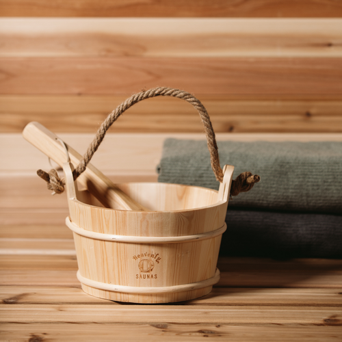 Heavenly Saunas One Tone Bucket and Ladle - Bunnings Australia