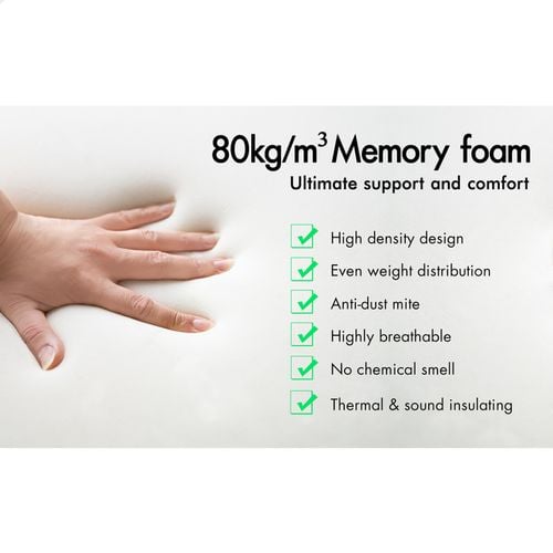 Starry Eucalypt Seat Cushion Memory Foam Pillow Pain Relief Mesh Black ...
