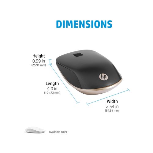 HP 410 Slim Bluetooth Mouse - Ash Silver [4M0X5AA] - Bunnings Australia