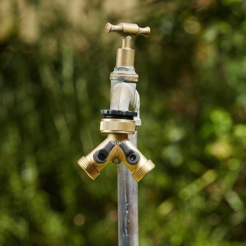 Pope 2 Way Brass Threaded Tap - Bunnings Australia