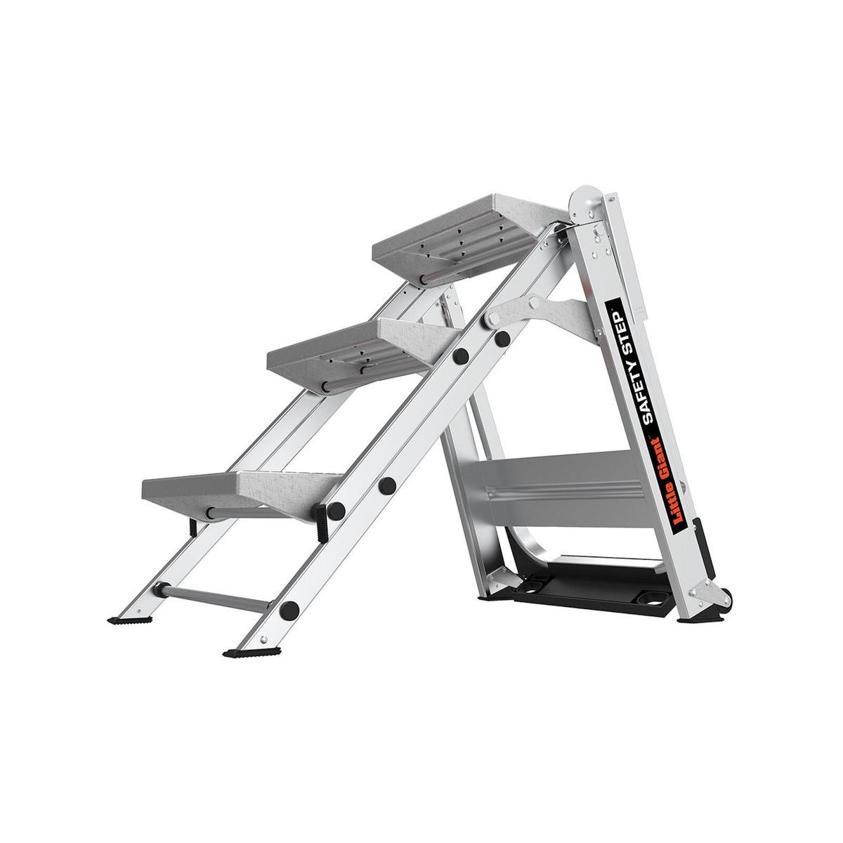 Little Giant 150kg Aluminium Safety Step 3 without Bar Single Side ...